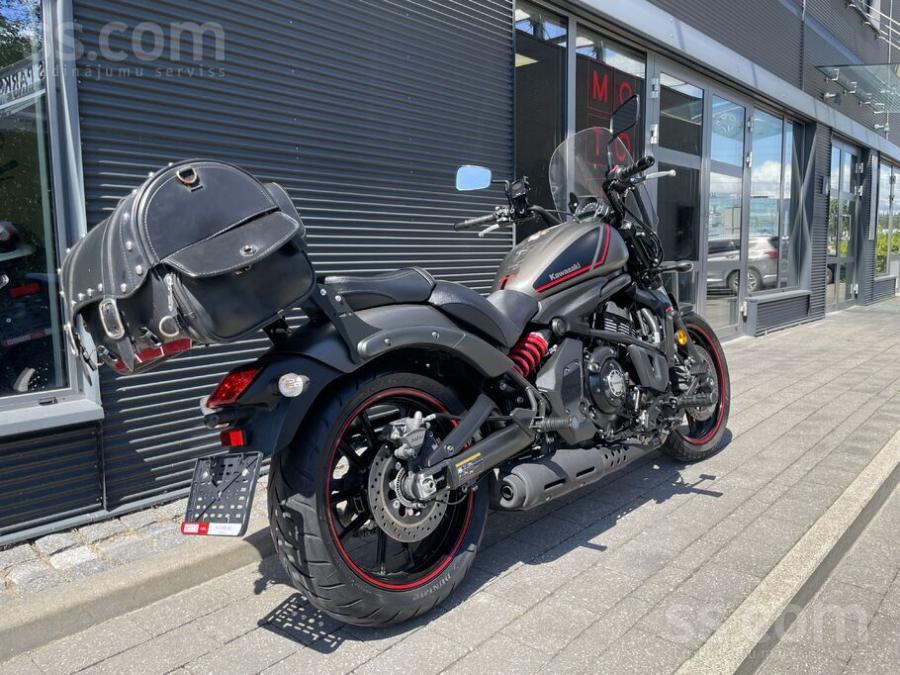 Kawasaki Vulcan S650 2021 in Riga, with an engine capacity of 0.65 L and mileage of 0 thousand km for 5499 €, photo 5 on AUTOMOTO.COM.LV