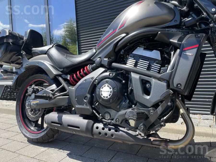 Kawasaki Vulcan S650 2021 in Riga, with an engine capacity of 0.65 L and mileage of 0 thousand km for 5499 €, photo 10 on AUTOMOTO.COM.LV