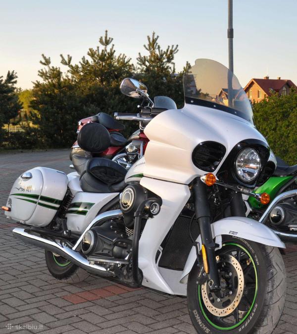 Balts Kawasaki Vulcan 2016 Kauņa, ar dzinēja tilpumu 1.70 L un nobraukumu 39 tūkst. km par 8200 €, foto 1 vietnē AUTOMOTO.COM.LV