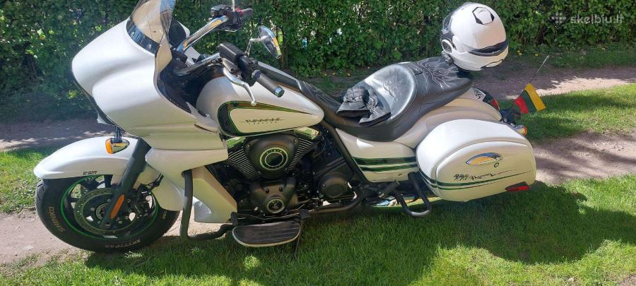Balts Kawasaki Vulcan 2016 Kauņa, ar dzinēja tilpumu 1.70 L un nobraukumu 39 tūkst. km par 8200 €, foto 5 vietnē AUTOMOTO.COM.LV