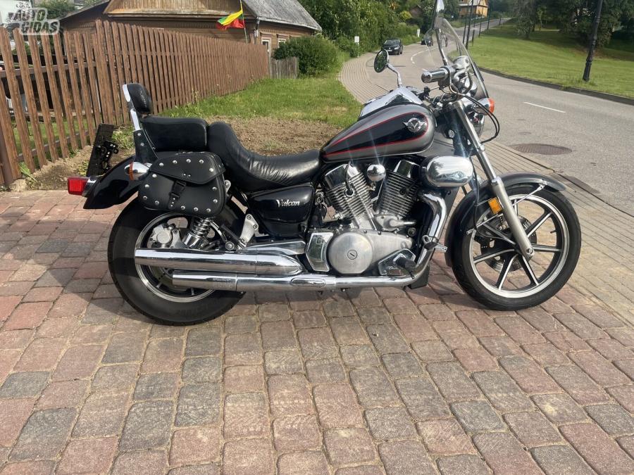 Melns Kawasaki Vulkan 1990 Trakai, ar dzinēja tilpumu 1.47 L un nobraukumu 26 tūkst. km par 2100 €, foto 8 vietnē AUTOMOTO.COM.LV