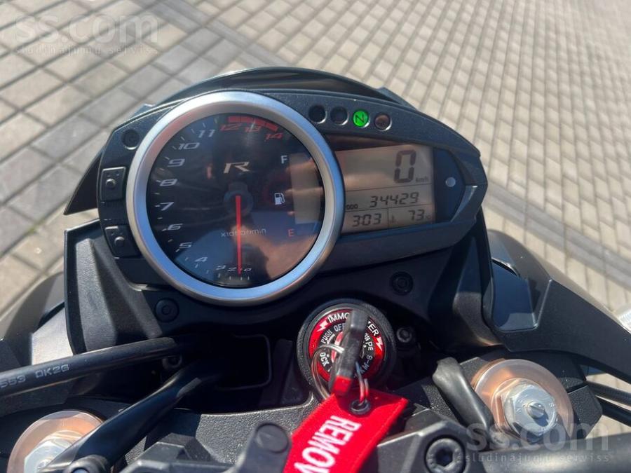 Kawasaki Z 750R 2012 in Riga, with an engine capacity of 0.75 L and mileage of 0 thousand km for 3500 €, photo 6 on AUTOMOTO.COM.LV