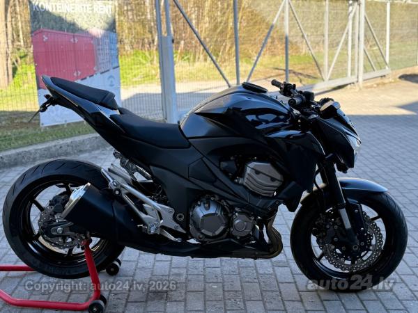 Black Kawasaki Z 800 2015 in Parnu, with an engine capacity of 0.80 L and mileage of 24 thousand km for 5290 €, photo 4 on AUTOMOTO.COM.LV