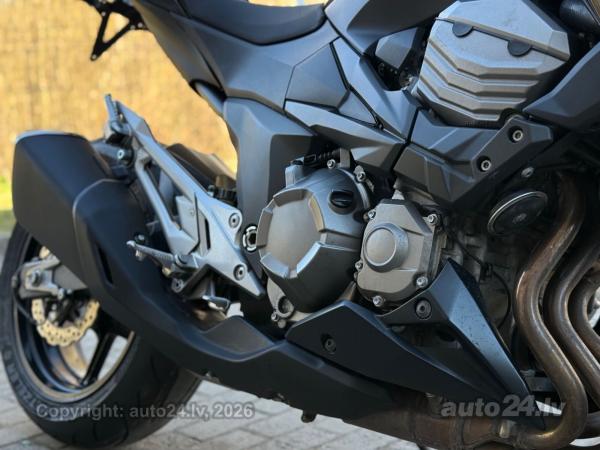 Black Kawasaki Z 800 2015 in Parnu, with an engine capacity of 0.80 L and mileage of 24 thousand km for 5290 €, photo 9 on AUTOMOTO.COM.LV