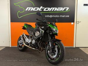 Zaļš Kawasaki Z 800 2014 Tartu, ar dzinēja tilpumu 0.81 L un nobraukumu 23 tūkst. km par 5990 €, foto  vietnē AUTOMOTO.COM.LV