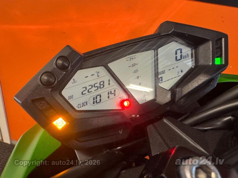 Зеленый Кавасаки Z 800 2014 в Тарту, объемом двигателя 0.81 л и пробегом 23 тыс. км за 5990 €, фото 11 на AUTOMOTO.COM.LV