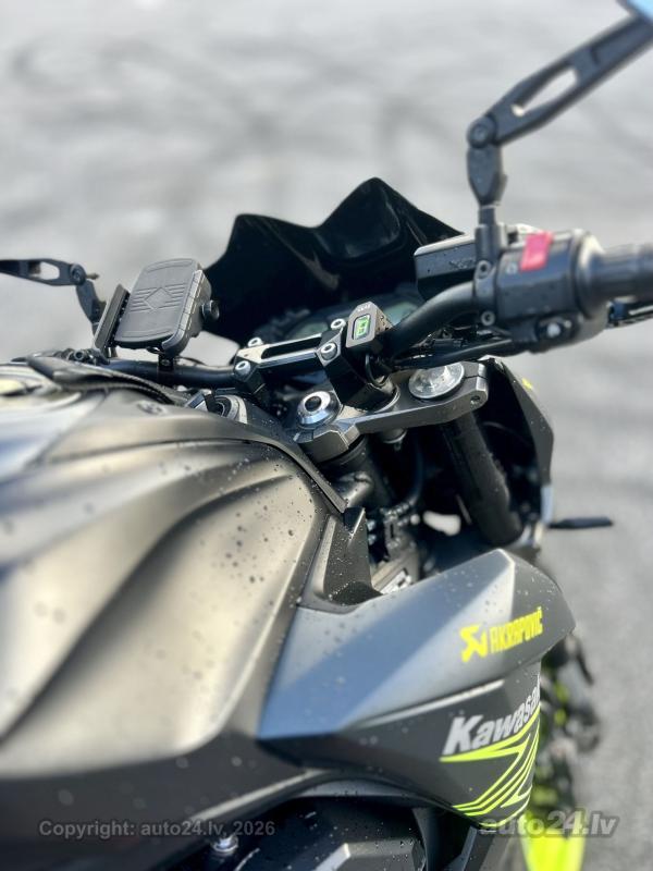 Grey Kawasaki Z 800 2016 in Tallinn, with an engine capacity of 0.81 L and mileage of 25 thousand km for 6000 €, photo 8 on AUTOMOTO.COM.LV