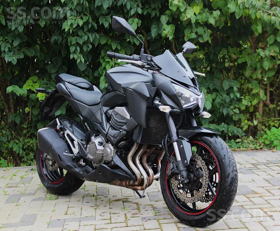 Kawasaki Z 800 2013 Tukums, ar dzinēja tilpumu 0.80 L un nobraukumu 0 tūkst. km par 5000 €, foto 1 vietnē AUTOMOTO.COM.LV