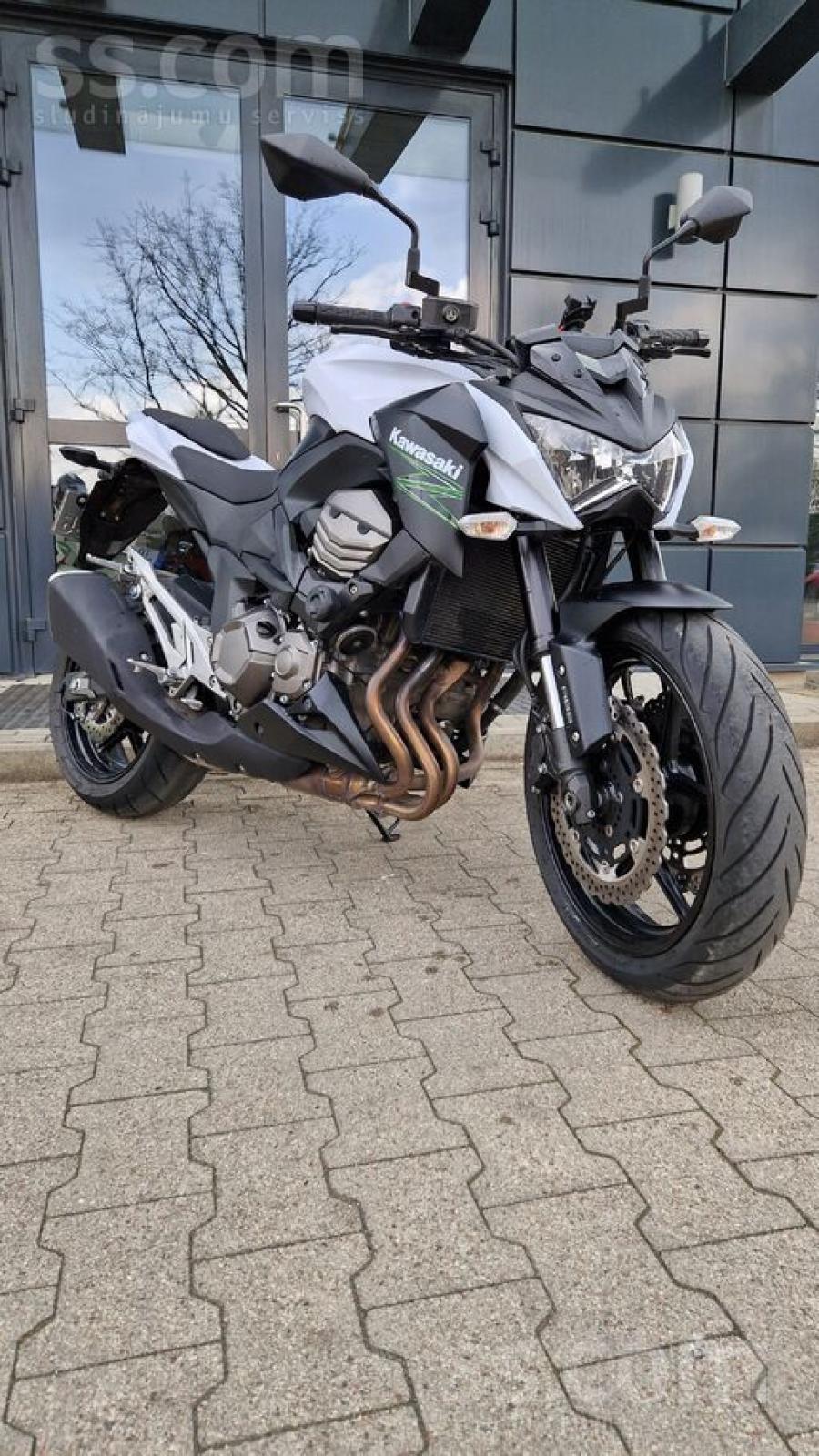 Kawasaki Z 800 2014 Dobele, ar dzinēja tilpumu 0.80 L un nobraukumu 0 tūkst. km par 1700 €, foto 1 vietnē AUTOMOTO.COM.LV