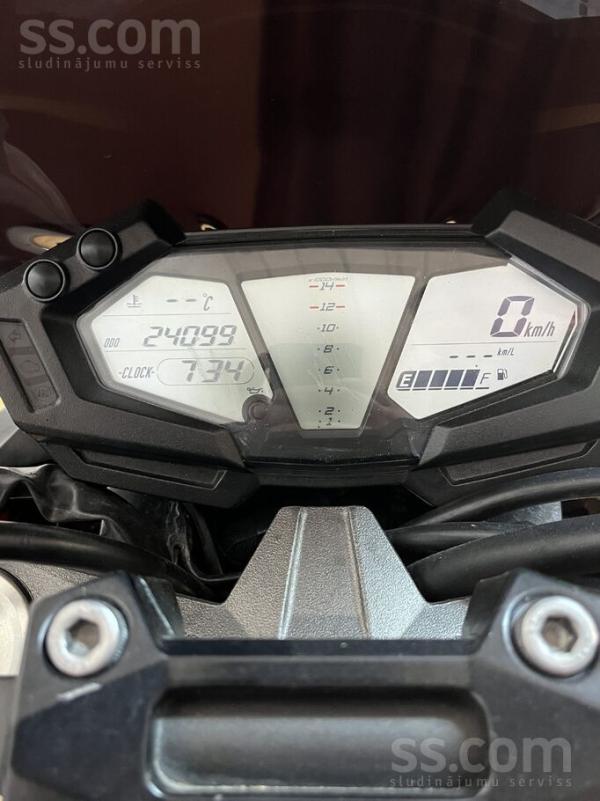 Kawasaki Z 800 2014 in Liepaja, with an engine capacity of 0.80 L and mileage of 0 thousand km for 4450 €, photo 5 on AUTOMOTO.COM.LV