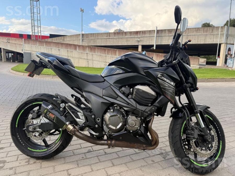 Kawasaki Z 800 2014 in Riga, with an engine capacity of 0.80 L and mileage of 0 thousand km for 4450 €, photo 7 on AUTOMOTO.COM.LV