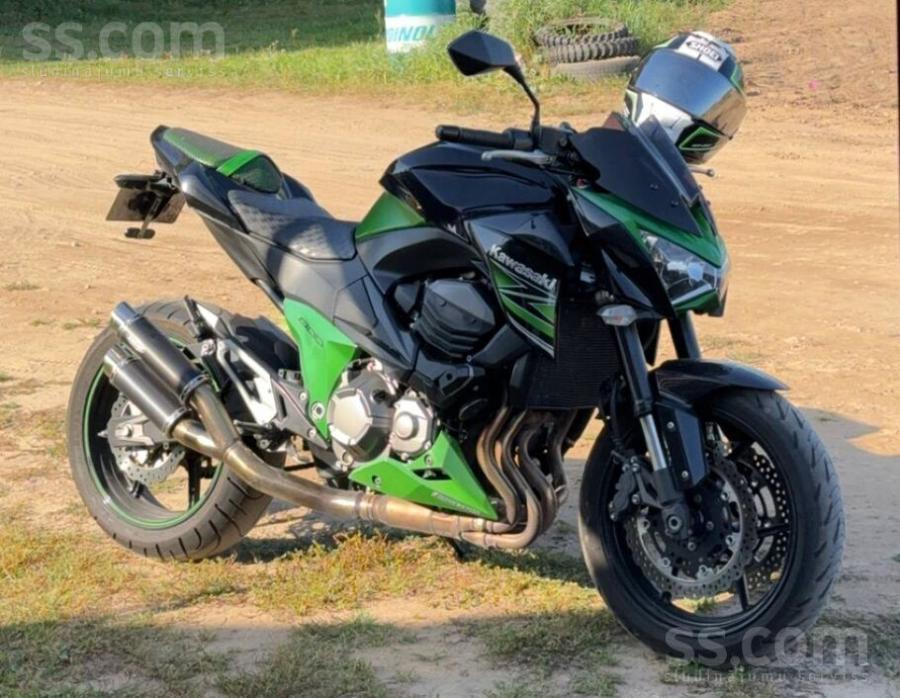 Kawasaki Z 800 2014 in Riga, with an engine capacity of 0.80 L and mileage of 0 thousand km for 4700 €, photo 1 on AUTOMOTO.COM.LV