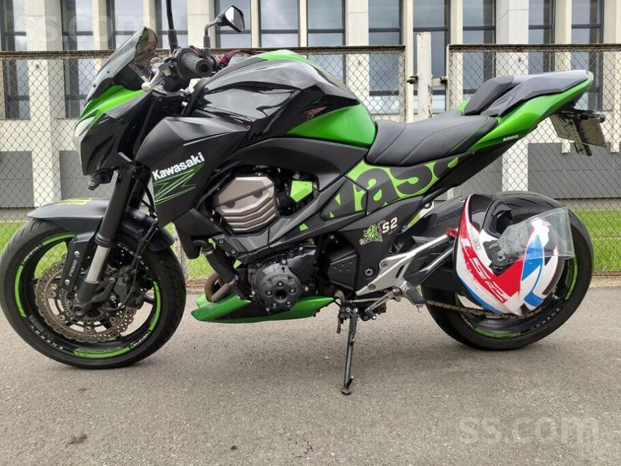 Kawasaki Z 800 2015 in Daugavpils, with an engine capacity of 0.81 L and mileage of 0 thousand km for 4600 €, photo 3 on AUTOMOTO.COM.LV