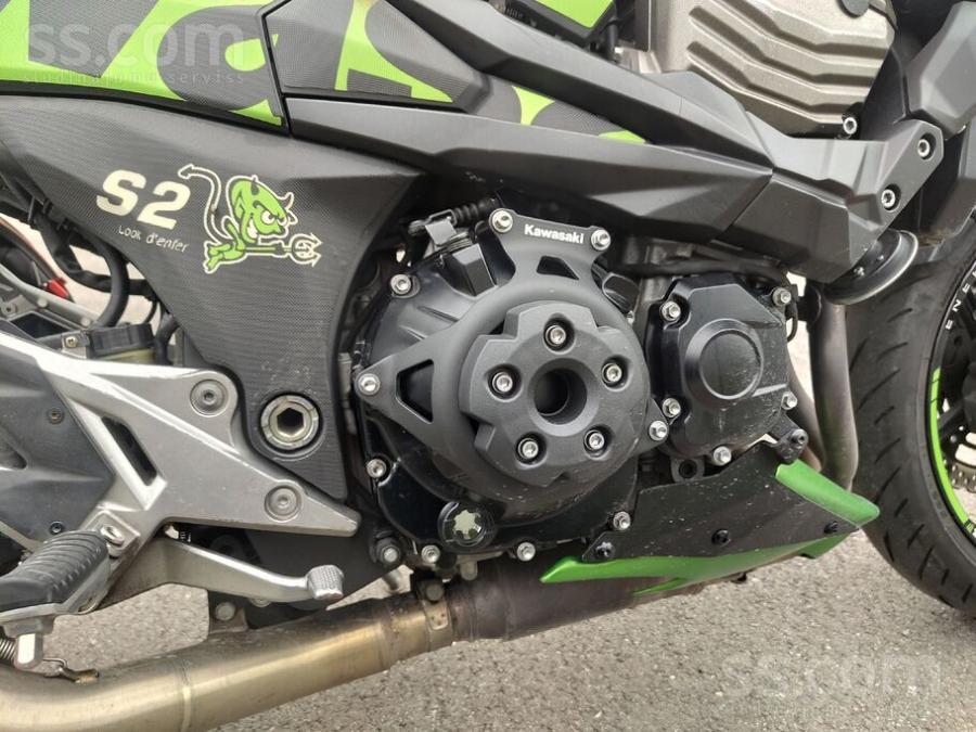 Kawasaki Z 800 2015 in Daugavpils, with an engine capacity of 0.81 L and mileage of 0 thousand km for 4600 €, photo 9 on AUTOMOTO.COM.LV