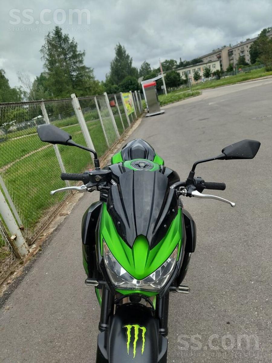 Kawasaki Z 800 2015 in Daugavpils, with an engine capacity of 0.81 L and mileage of 0 thousand km for 4600 €, photo 10 on AUTOMOTO.COM.LV