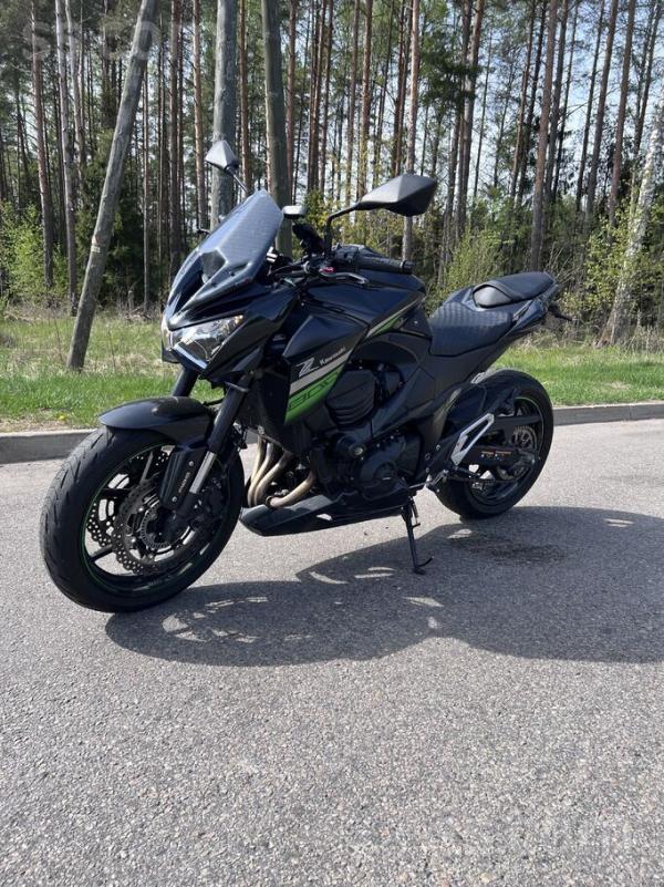 Kawasaki Z 800 2016 Rīga, ar dzinēja tilpumu 0.80 L un nobraukumu 0 tūkst. km par 6200 €, foto 1 vietnē AUTOMOTO.COM.LV