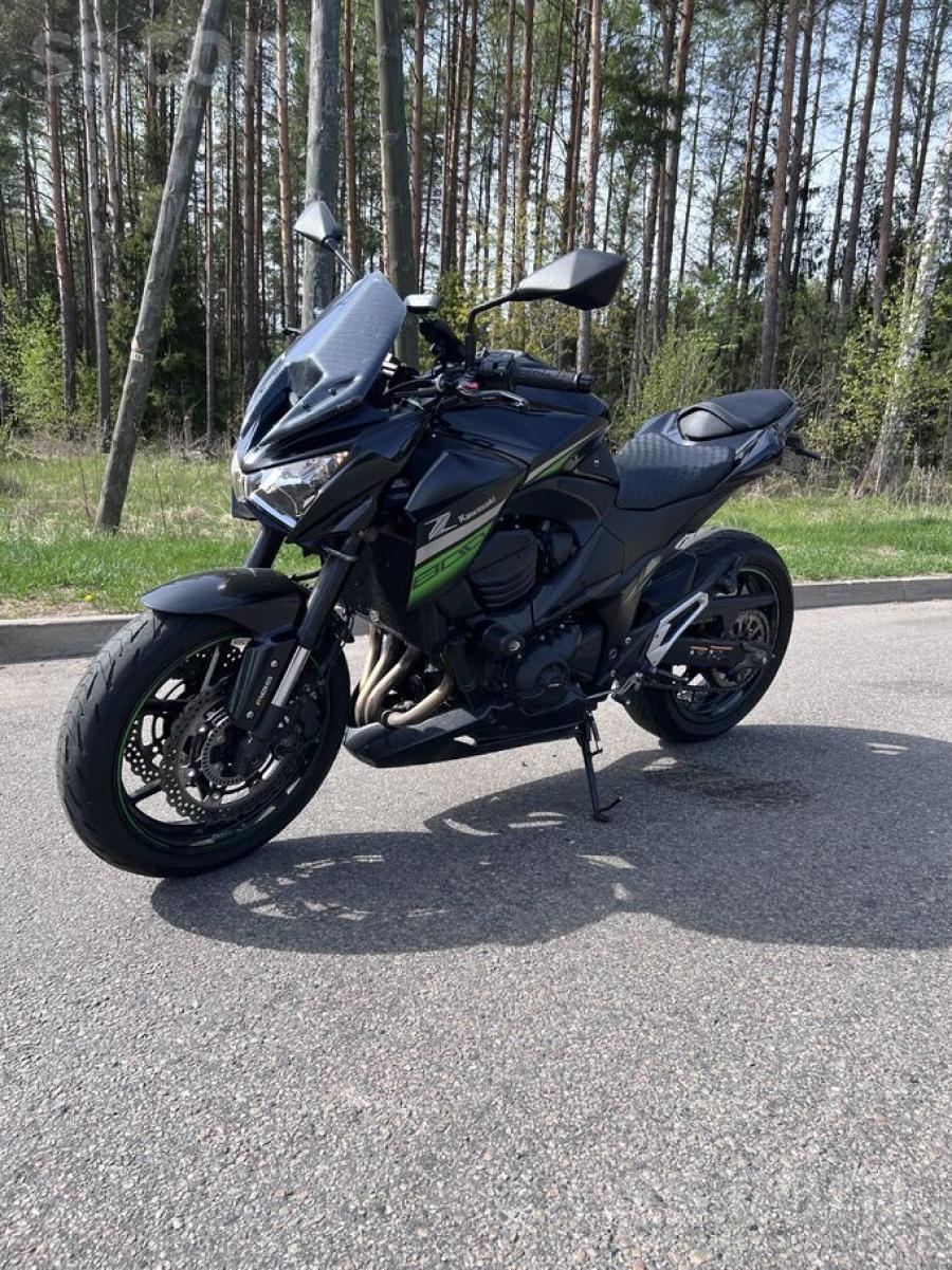 Kawasaki Z 800 2016 in Riga, with an engine capacity of 0.80 L and mileage of 0 thousand km for 6200 €, photo 1 on AUTOMOTO.COM.LV