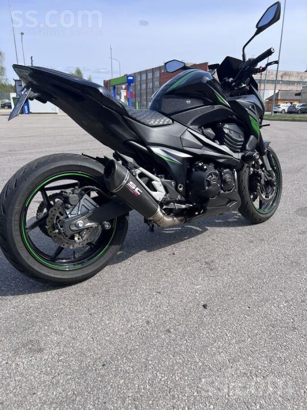 Kawasaki Z 800 2016 Rīga, ar dzinēja tilpumu 0.80 L un nobraukumu 0 tūkst. km par 6200 €, foto 2 vietnē AUTOMOTO.COM.LV