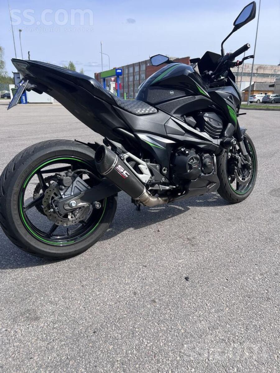 Kawasaki Z 800 2016 in Riga, with an engine capacity of 0.80 L and mileage of 0 thousand km for 6200 €, photo 3 on AUTOMOTO.COM.LV