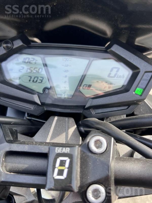 Kawasaki Z 800 2016 Rīga, ar dzinēja tilpumu 0.80 L un nobraukumu 0 tūkst. km par 6200 €, foto 4 vietnē AUTOMOTO.COM.LV