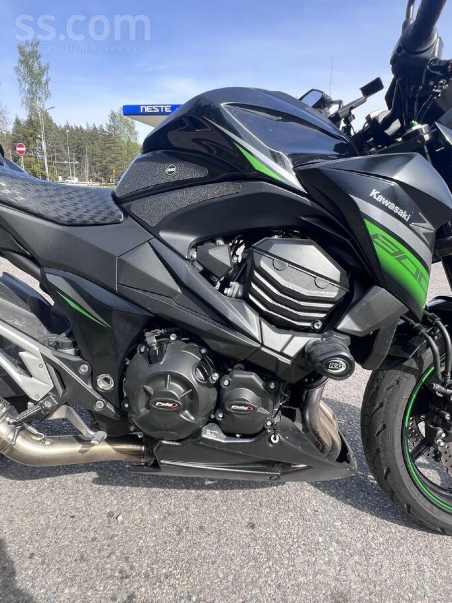 Kawasaki Z 800 2016 in Riga, with an engine capacity of 0.80 L and mileage of 0 thousand km for 6200 €, photo 6 on AUTOMOTO.COM.LV