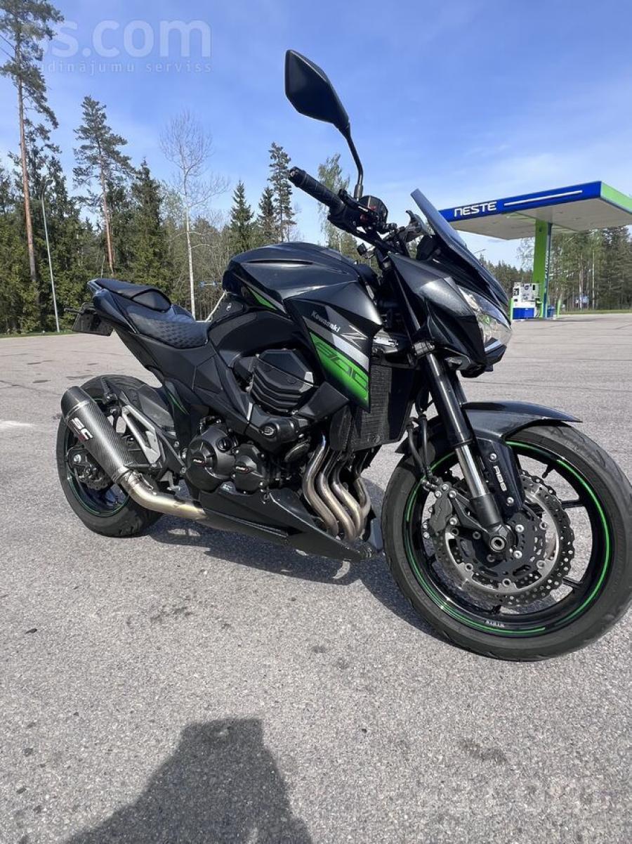 Kawasaki Z 800 2016 in Riga, with an engine capacity of 0.80 L and mileage of 0 thousand km for 6200 €, photo 11 on AUTOMOTO.COM.LV