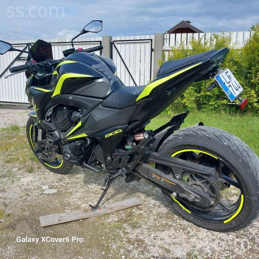 Кавасаки Z 800 2016 в Рига, объемом двигателя 0.80 л и пробегом 0 тыс. км за 6500 €, фото 5 на AUTOMOTO.COM.LV