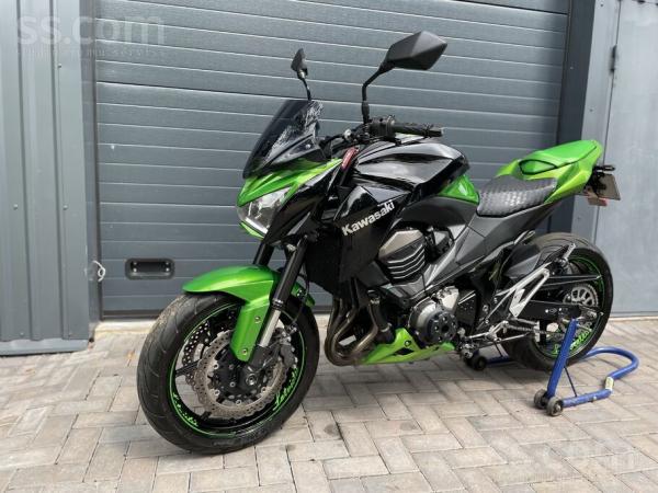 Kawasaki Z 800 2016 in Riga, with an engine capacity of 0.80 L and mileage of 0 thousand km for 6250 €, photo 6 on AUTOMOTO.COM.LV