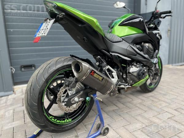 Kawasaki Z 800 2016 in Riga, with an engine capacity of 0.80 L and mileage of 0 thousand km for 6250 €, photo 8 on AUTOMOTO.COM.LV