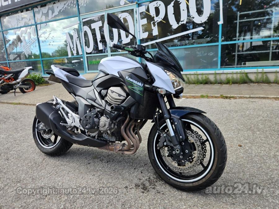 Balts Kawasaki Z 800 2014 Tallina, ar dzinēja tilpumu 0.81 L un nobraukumu 52 tūkst. km par 4200 €, foto 1 vietnē AUTOMOTO.COM.LV