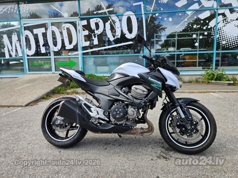Balts Kawasaki Z 800 2014 Tallina, ar dzinēja tilpumu 0.81 L un nobraukumu 52 tūkst. km par 4200 €, foto 3 vietnē AUTOMOTO.COM.LV