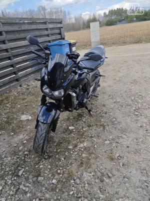 Black Kawasaki Z 2004 in Vilnius, with an engine capacity of 0.75 L and mileage of 43 thousand km for 2500 €, photo 4 on AUTOMOTO.COM.LV