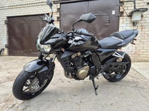 Black Kawasaki Z 2004 in Alytus, with an engine capacity of 0.75 L and mileage of 38 thousand km for 2740 €, photo  on AUTOMOTO.COM.LV