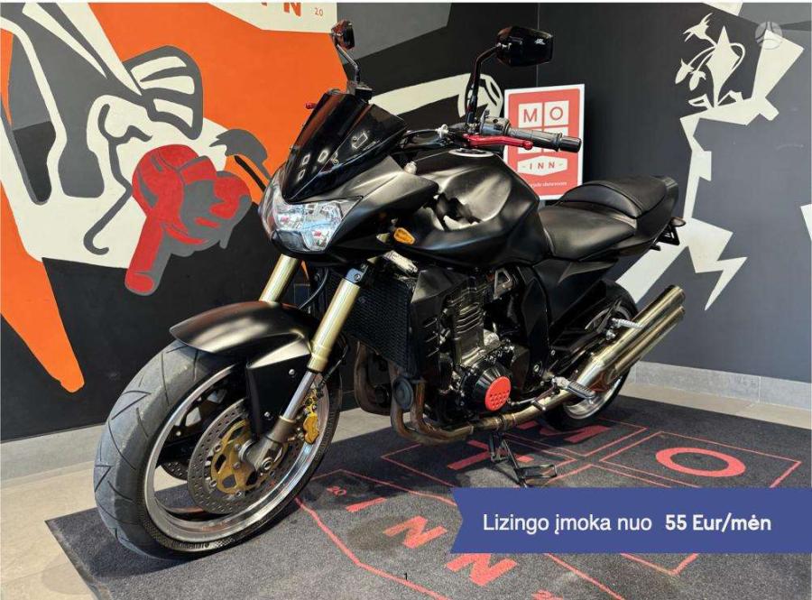Melns Kawasaki Z 2004 Viļņa, ar dzinēja tilpumu 1.00 L un nobraukumu 51 tūkst. km par 2599 €, foto 1 vietnē AUTOMOTO.COM.LV