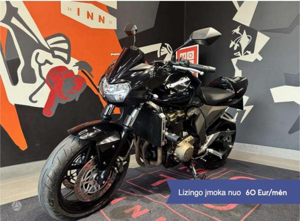 Black Kawasaki Z 2005 in Vilnius, with an engine capacity of 0.75 L and mileage of 31 thousand km for 2999 €, photo 1 on AUTOMOTO.COM.LV