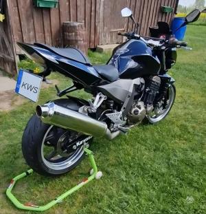 Black Kawasaki Z 2005 in Kelme, with an engine capacity of 0.75 L and mileage of 36 thousand km for 2500 €, photo 3 on AUTOMOTO.COM.LV