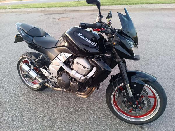 Black Kawasaki Z 2007 in Klaipeda, with an engine capacity of 0.75 L and mileage of 59 thousand km for 2900 €, photo 5 on AUTOMOTO.COM.LV