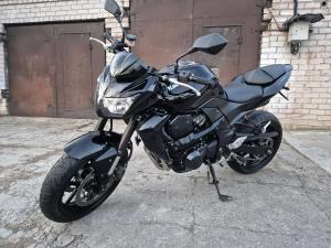 Black Kawasaki Z 2007 in Alytus, with an engine capacity of 0.75 L and mileage of 35 thousand km for 3660 €, photo 1 on AUTOMOTO.COM.LV