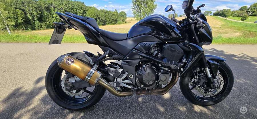 Black Kawasaki Z 2007 in Telschi, with an engine capacity of 0.75 L and mileage of 56 thousand km for 3750 €, photo 9 on AUTOMOTO.COM.LV
