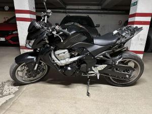 Black Kawasaki Z 2007 in Vilnius, with an engine capacity of 0.75 L and mileage of 29 thousand km for 2500 €, photo  on AUTOMOTO.COM.LV