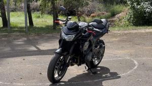 Black Kawasaki Z 2007 in Jonava, with an engine capacity of 0.75 L and mileage of 61 thousand km for 3300 €, photo  on AUTOMOTO.COM.LV