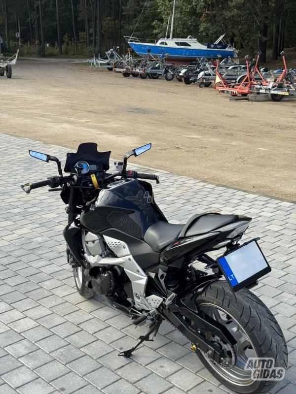 Black Kawasaki Z 2007 in Kaunas, with an engine capacity of 0.75 L and mileage of 62 thousand km for 3100 €, photo 11 on AUTOMOTO.COM.LV