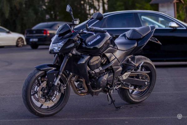 Black Kawasaki Z 2008 in Kaunas, with an engine capacity of 0.75 L and mileage of 32 thousand km for 3800 €, photo 2 on AUTOMOTO.COM.LV