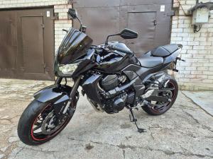 Black Kawasaki Z 2008 in Alytus, with an engine capacity of 0.75 L and mileage of 31 thousand km for 3870 €, photo  on AUTOMOTO.COM.LV