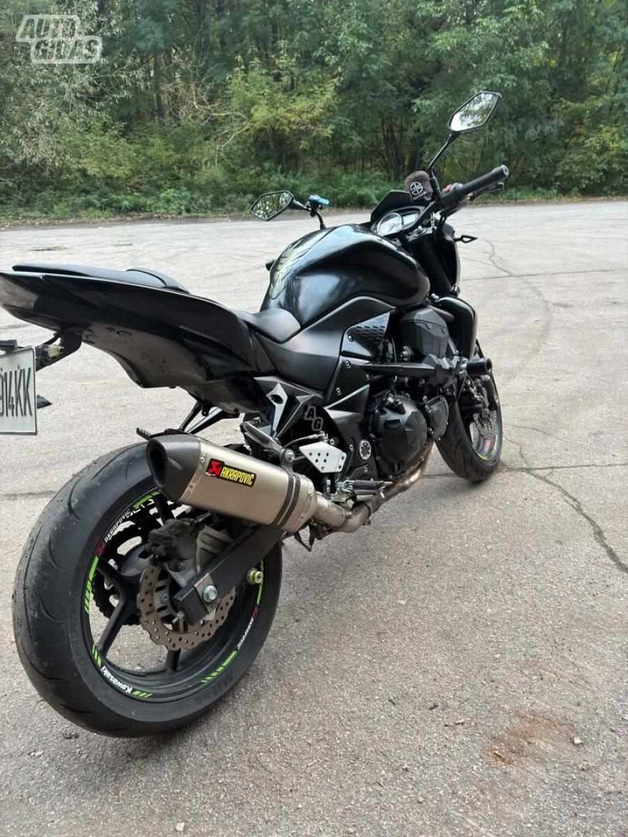 Melns Kawasaki Z 2008 Kauņa, ar dzinēja tilpumu 0.75 L un nobraukumu 52 tūkst. km par 3050 €, foto 14 vietnē AUTOMOTO.COM.LV