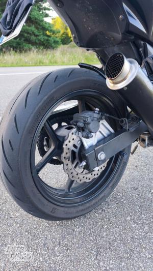 Black Kawasaki Z 2009 in Alytus, with an engine capacity of 0.75 L and mileage of 42 thousand km for 3600 €, photo 14 on AUTOMOTO.COM.LV