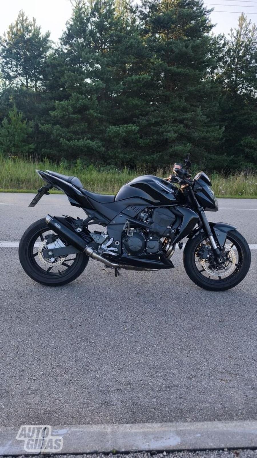 Black Kawasaki Z 2009 in Alytus, with an engine capacity of 0.75 L and mileage of 42 thousand km for 3100 €, photo 1 on AUTOMOTO.COM.LV