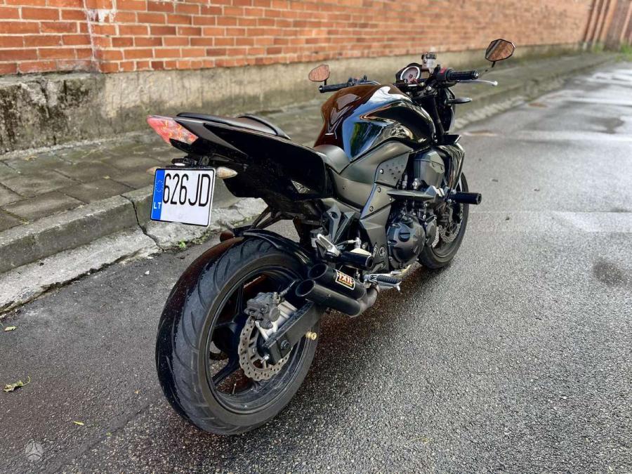Black Kawasaki Z 2010 in Klaipeda, with an engine capacity of 0.75 L and mileage of 30 thousand km for 3500 €, photo 4 on AUTOMOTO.COM.LV