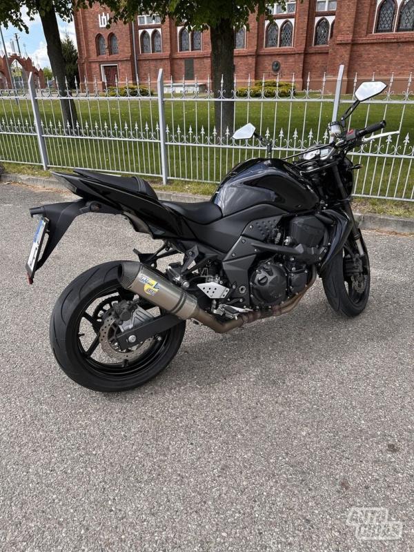 Black Kawasaki Z 2010 in Marijampole, with an engine capacity of 0.75 L and mileage of 42 thousand km for 3600 €, photo 6 on AUTOMOTO.COM.LV