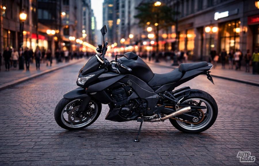 Black Kawasaki Z 2011 in Alytus, with an engine capacity of 0.00 L and mileage of 29 thousand km for 4800 €, photo 5 on AUTOMOTO.COM.LV